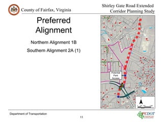 Shirley Gate Road Extended Corridor Planning Study | PPT
