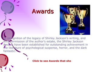 Shirley Jackson | PPT
