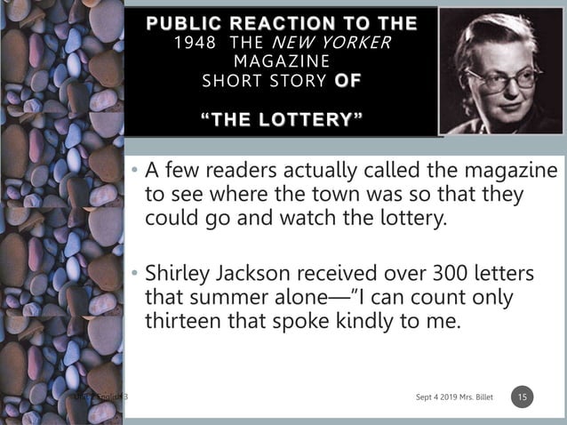 Shirley Jackson The Lottery PowerPoint Sept 4 2019 (1).ppt