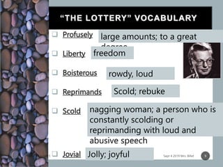 Shirley Jackson The Lottery PowerPoint Sept 4 2019 (1).ppt