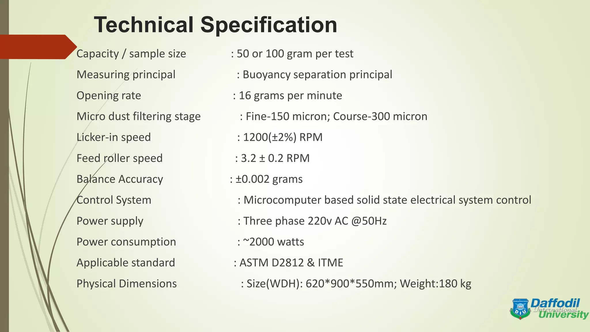 Shirley trush analyzer | PPTX