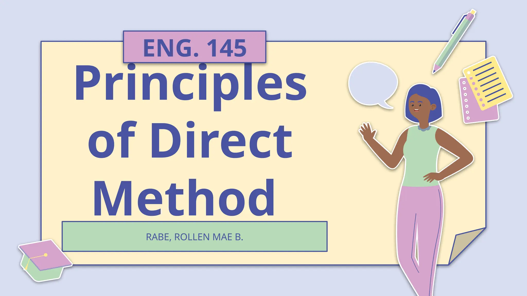 Direct Method its strategies and techniques | PPTX