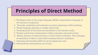 Direct Method its strategies and techniques | PPT