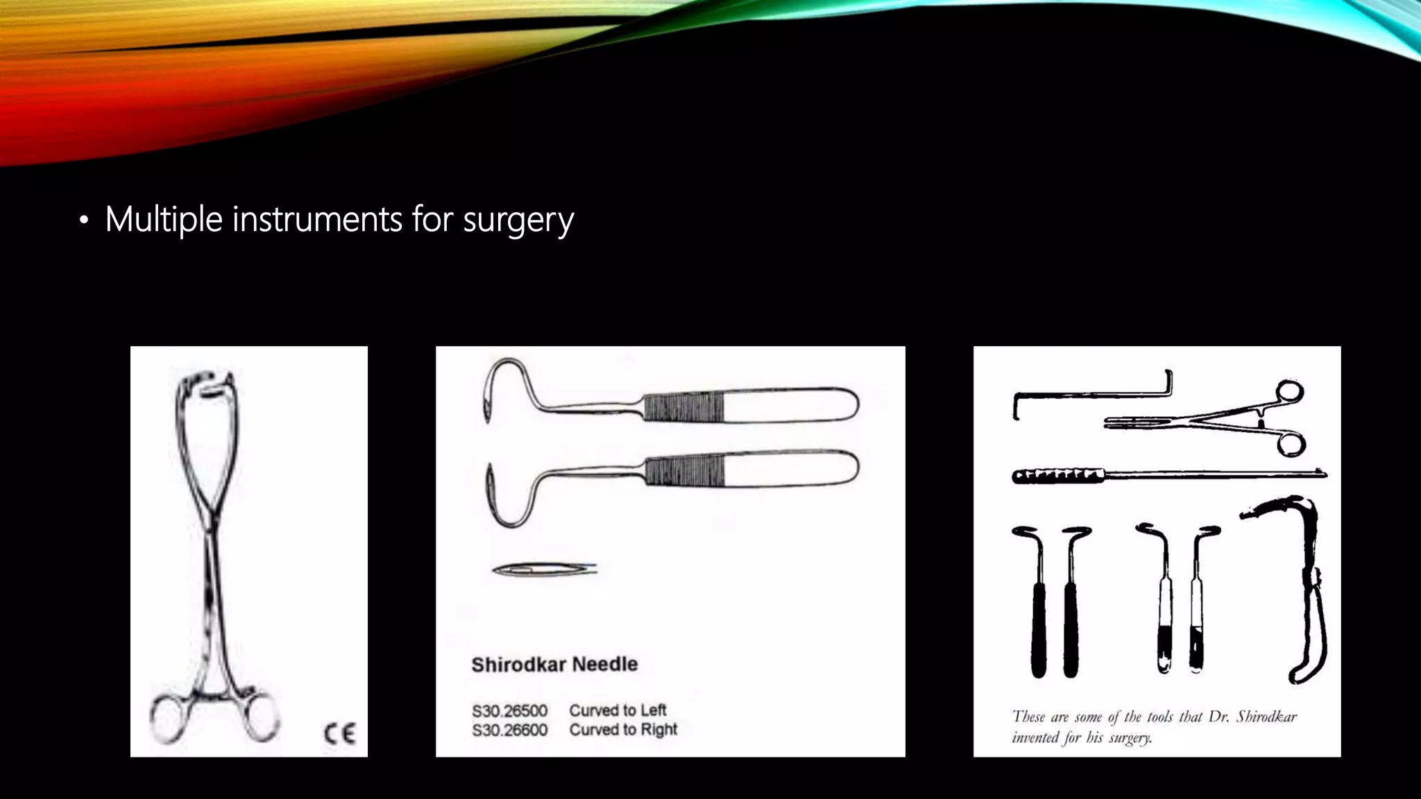 Shirodkar sling surgery | PPTX