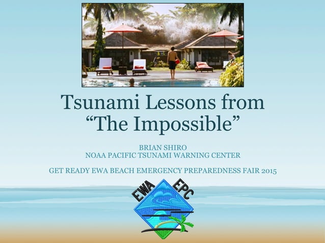 Tsunami Lessons from “The Impossible” | PDF