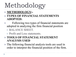 financial statement analysis ppt | PPTX