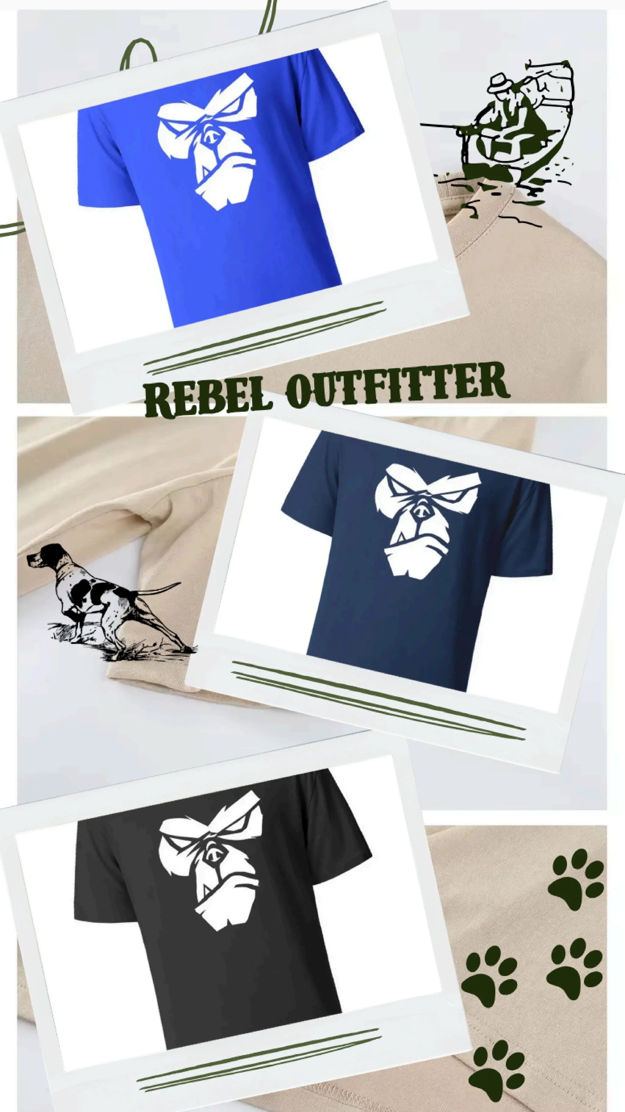 Rebel Outfitter - Gorilla Face Shirt Promo | PDF