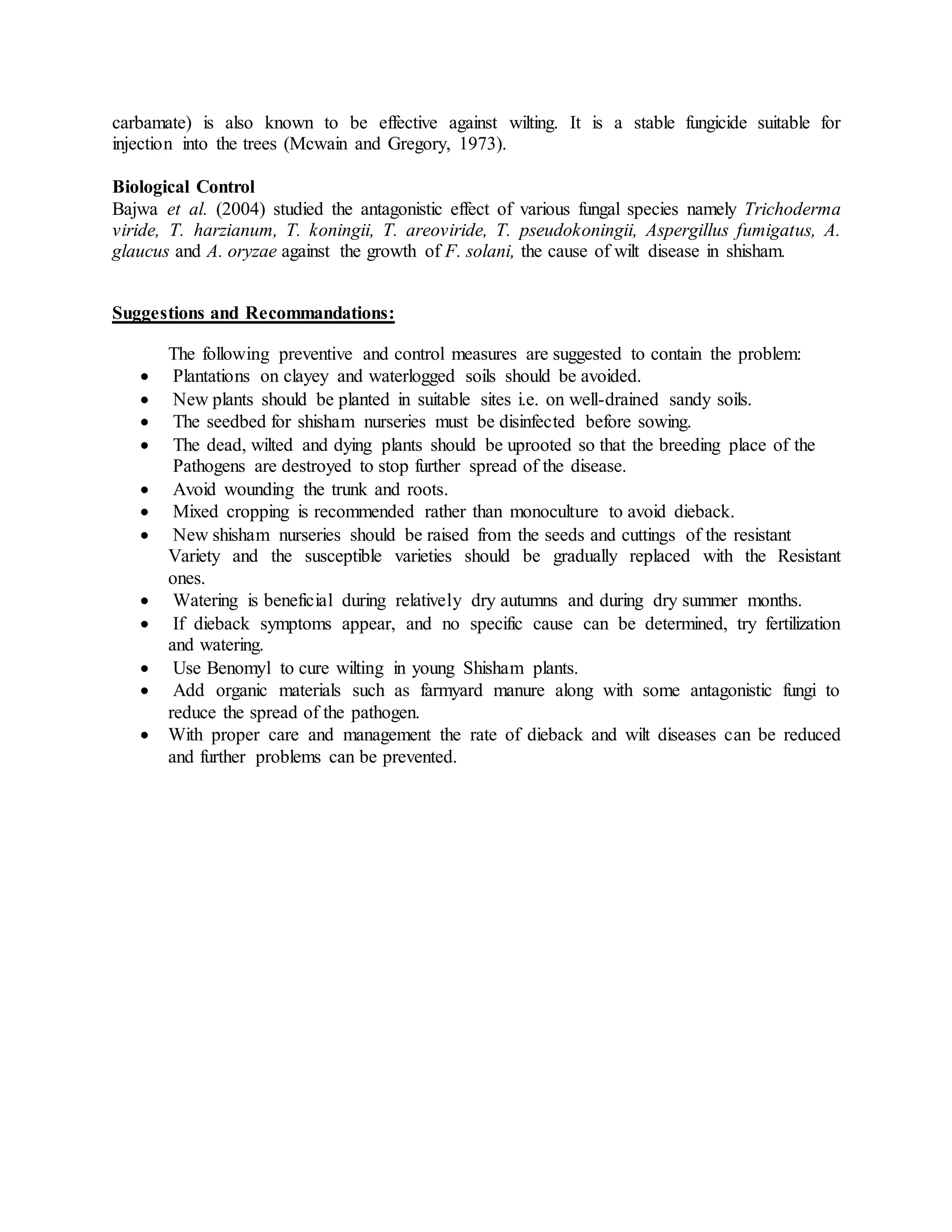 Shisham tree decline | DOCX