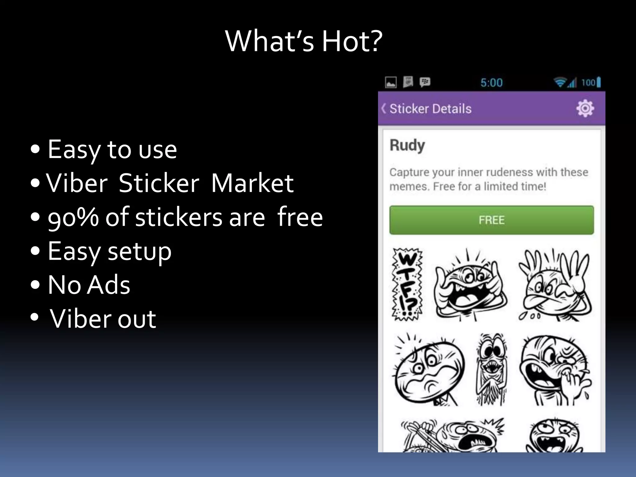Shishir's on viber | PPTX