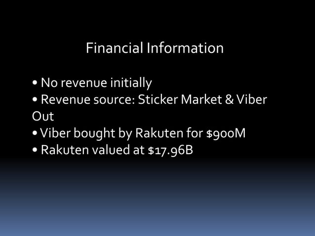 Shishir's on viber | PPTX