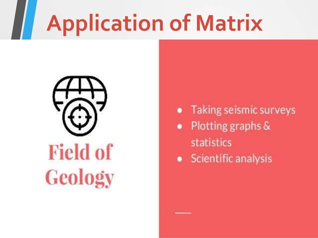 application of matrix ppt | PPT