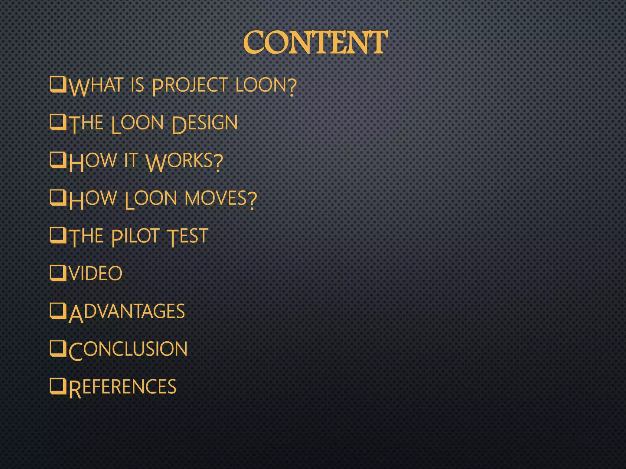 project loon ppt | PPT