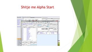 Shitje dhe printim fature | PPTX