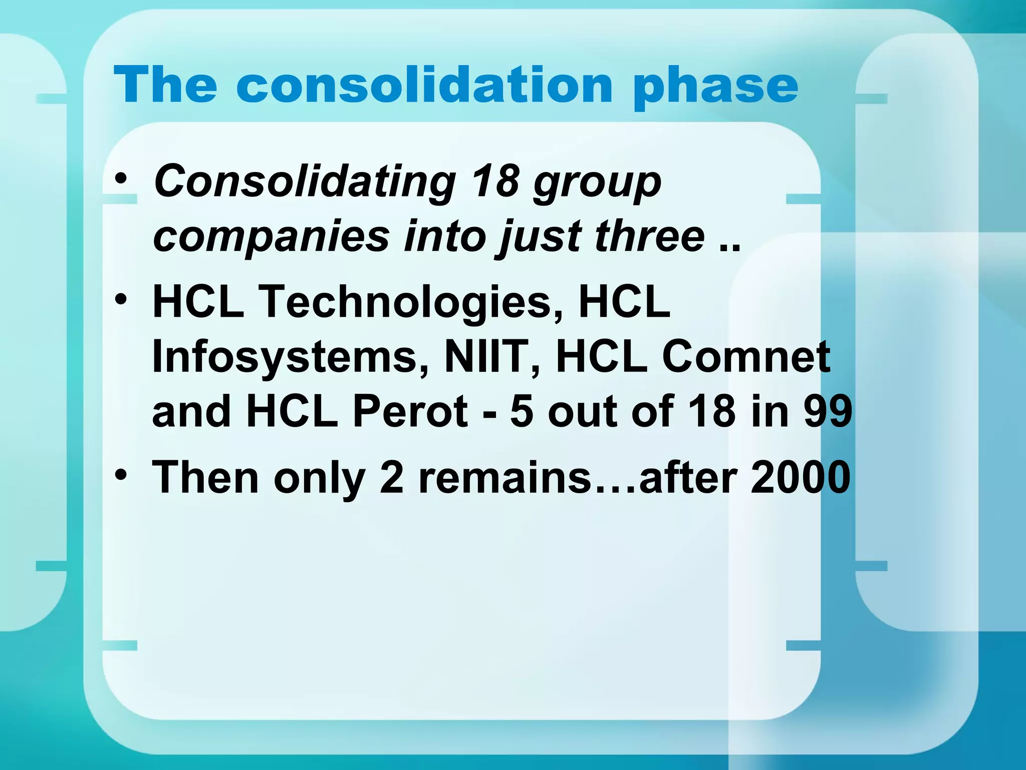 shiv nadar and hcl | PPT | Computing | Technology & Computing