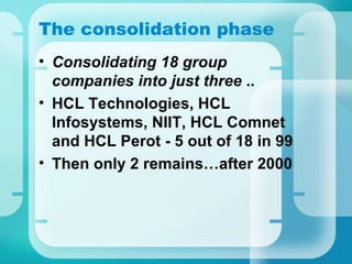 shiv nadar and hcl | PPT | Computing | Technology & Computing