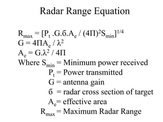 ROHINI RADAR | PPTX