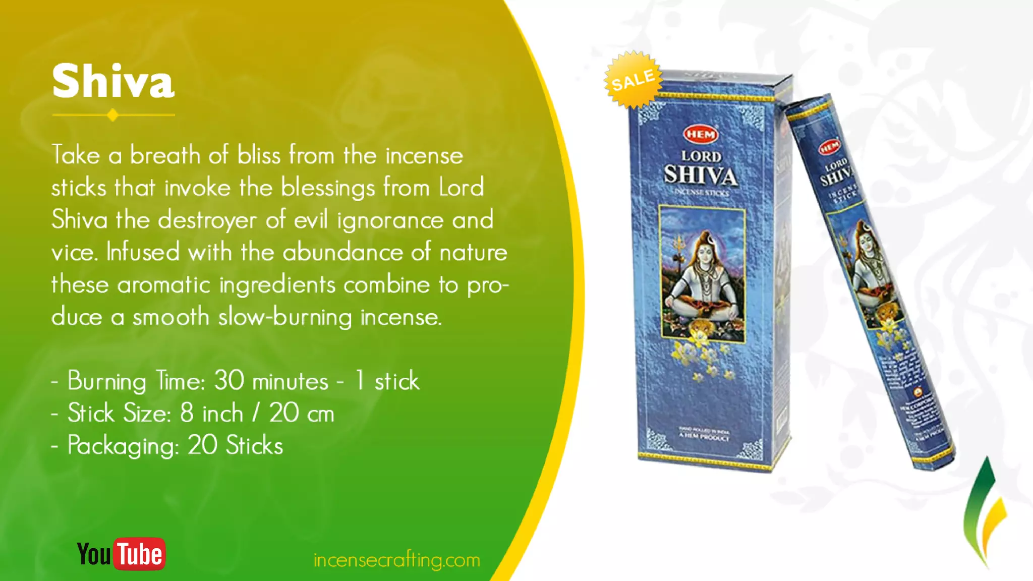 Shiva Incense Sticks | PPT