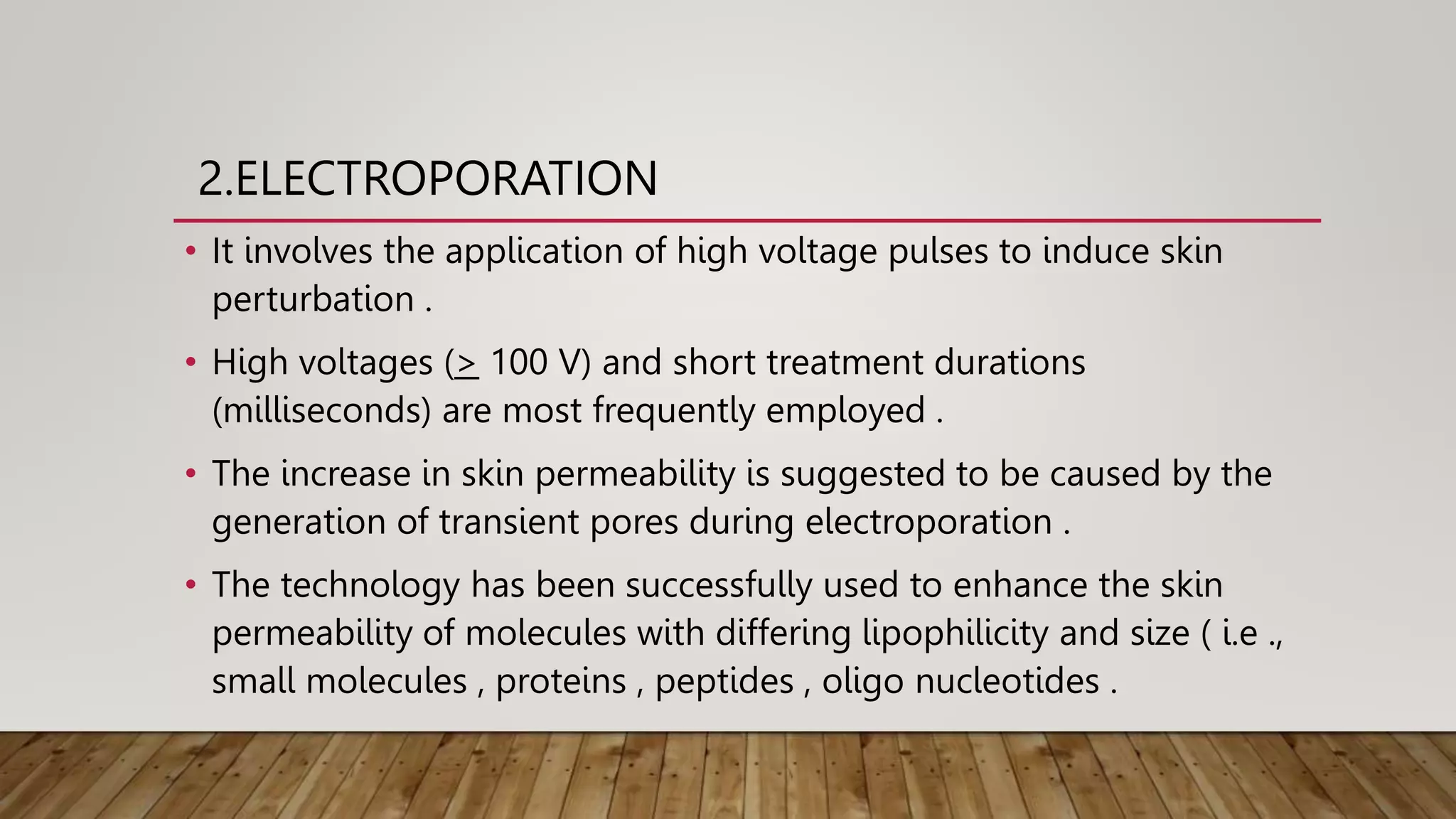 Transdermal Drug Delivery System | PPTX
