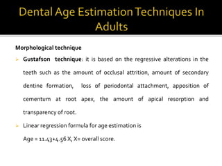 Dental anthropology | PPTX