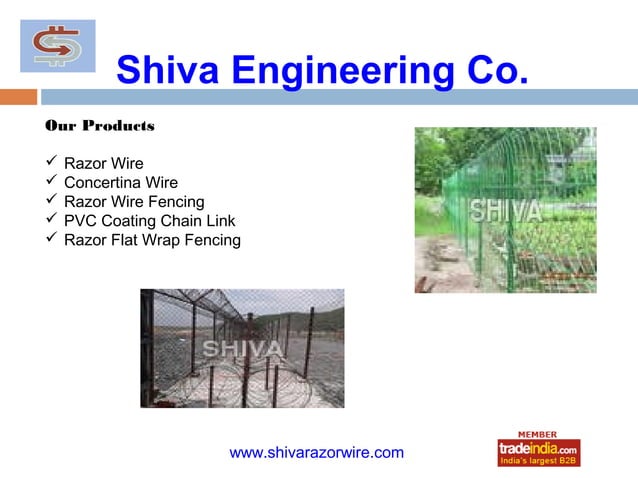 SHIVA ENGINEERING CO | PPT | Shaving | Personal Care
