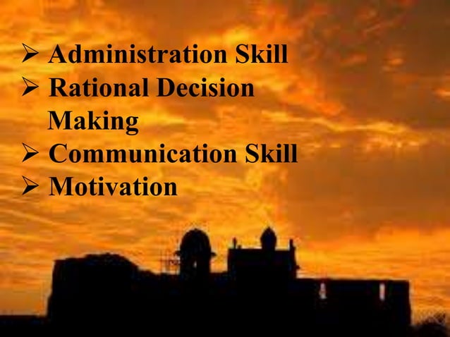 Shivaji the managrment guru | PPTX