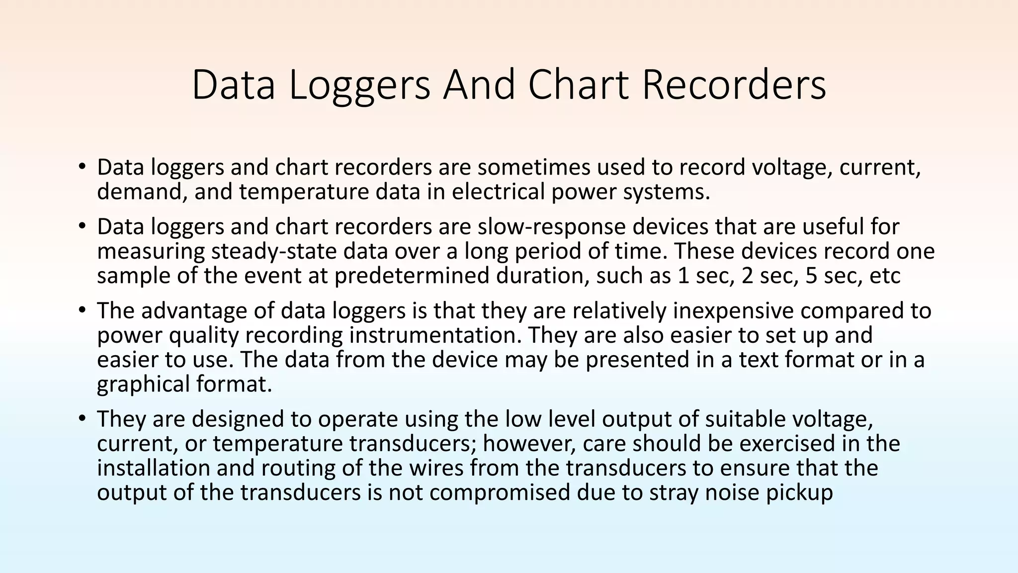 Power Quality Measurement Devices & Monotoring | PPTX