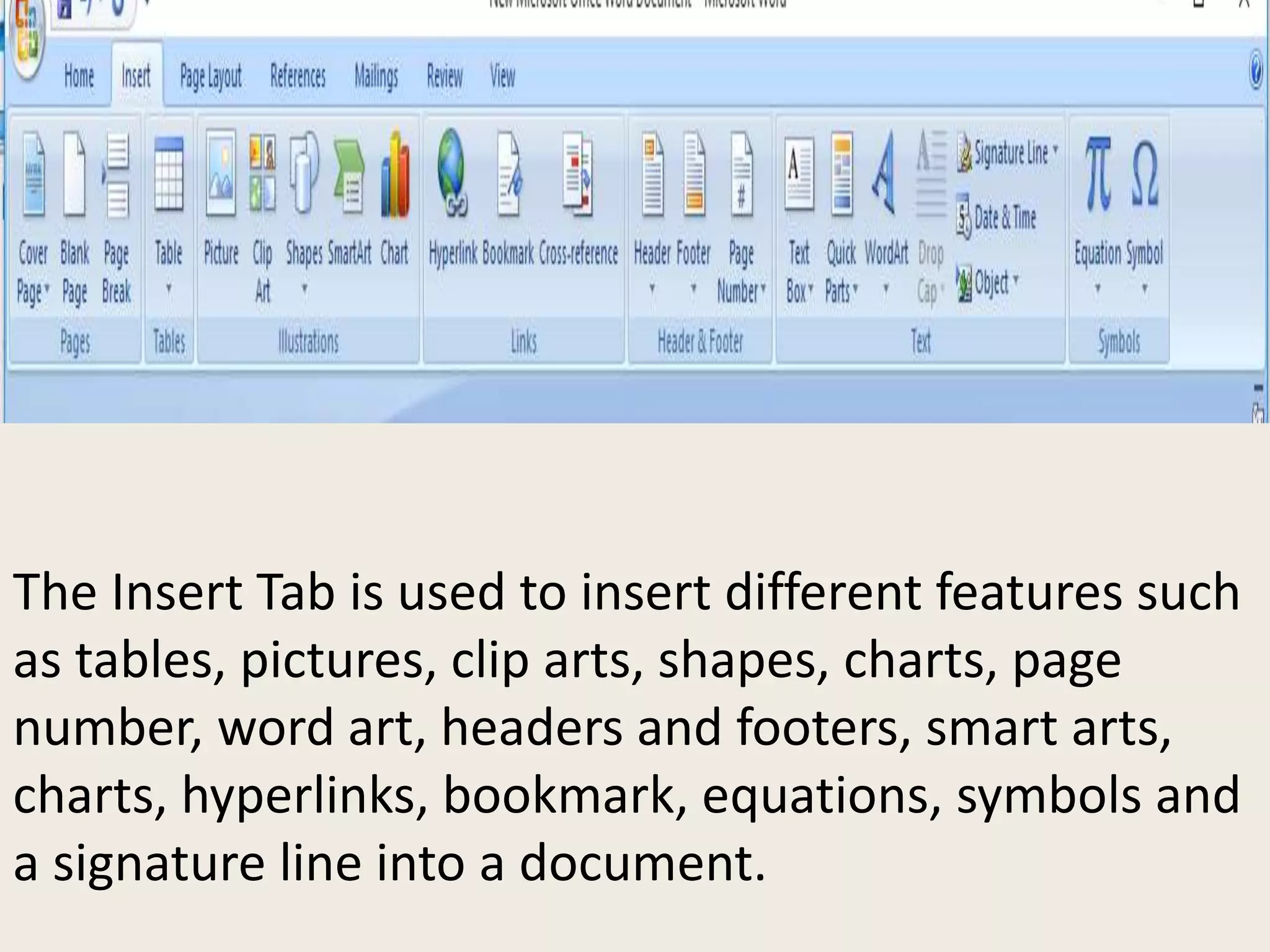 Introduction to MS Word | PPTX