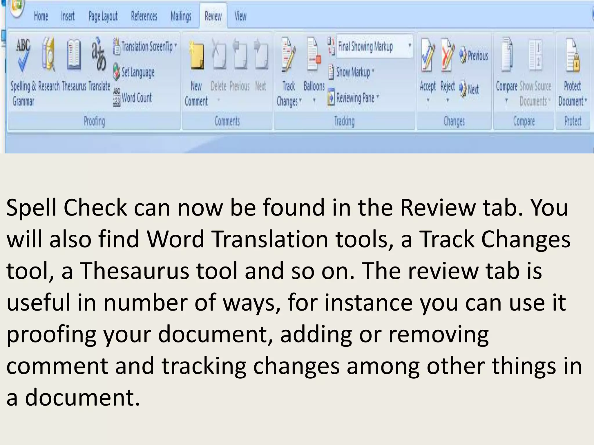 Introduction to MS Word | PPTX