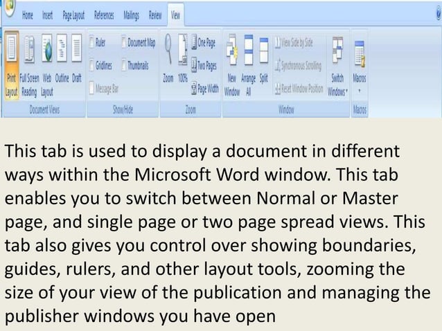 Introduction to MS Word | PPTX | Desktop Publishing | Computer Software ...