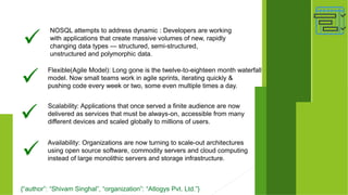 Atlogys Academy - Tech Talk on Mongo DB | PPTX