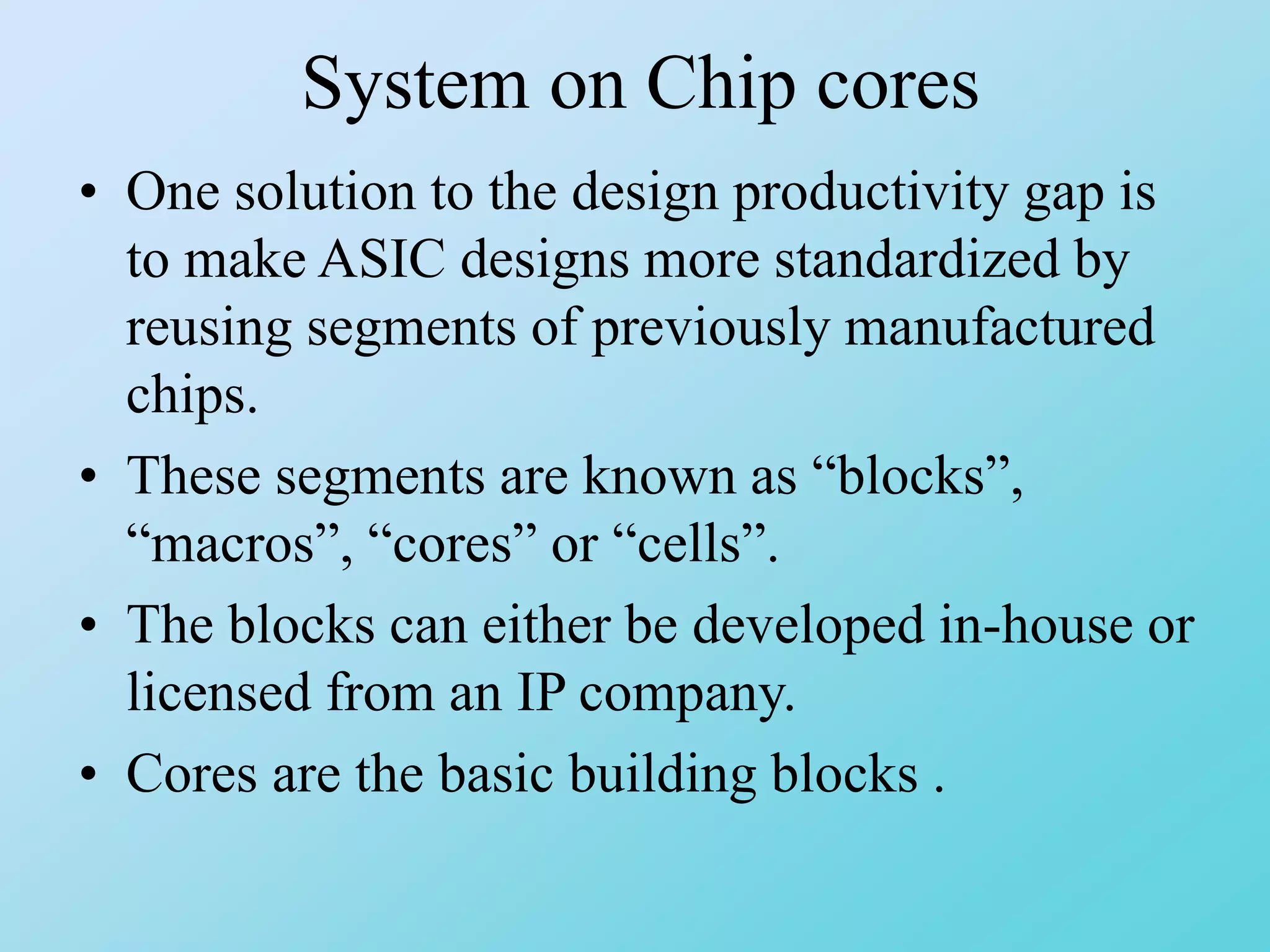 System On Chip (SOC) | PPT