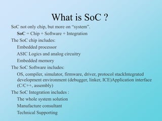 System On Chip (SOC) | PPT