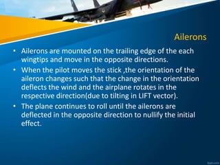 Hands on experience with primary control surfaces | PPTX