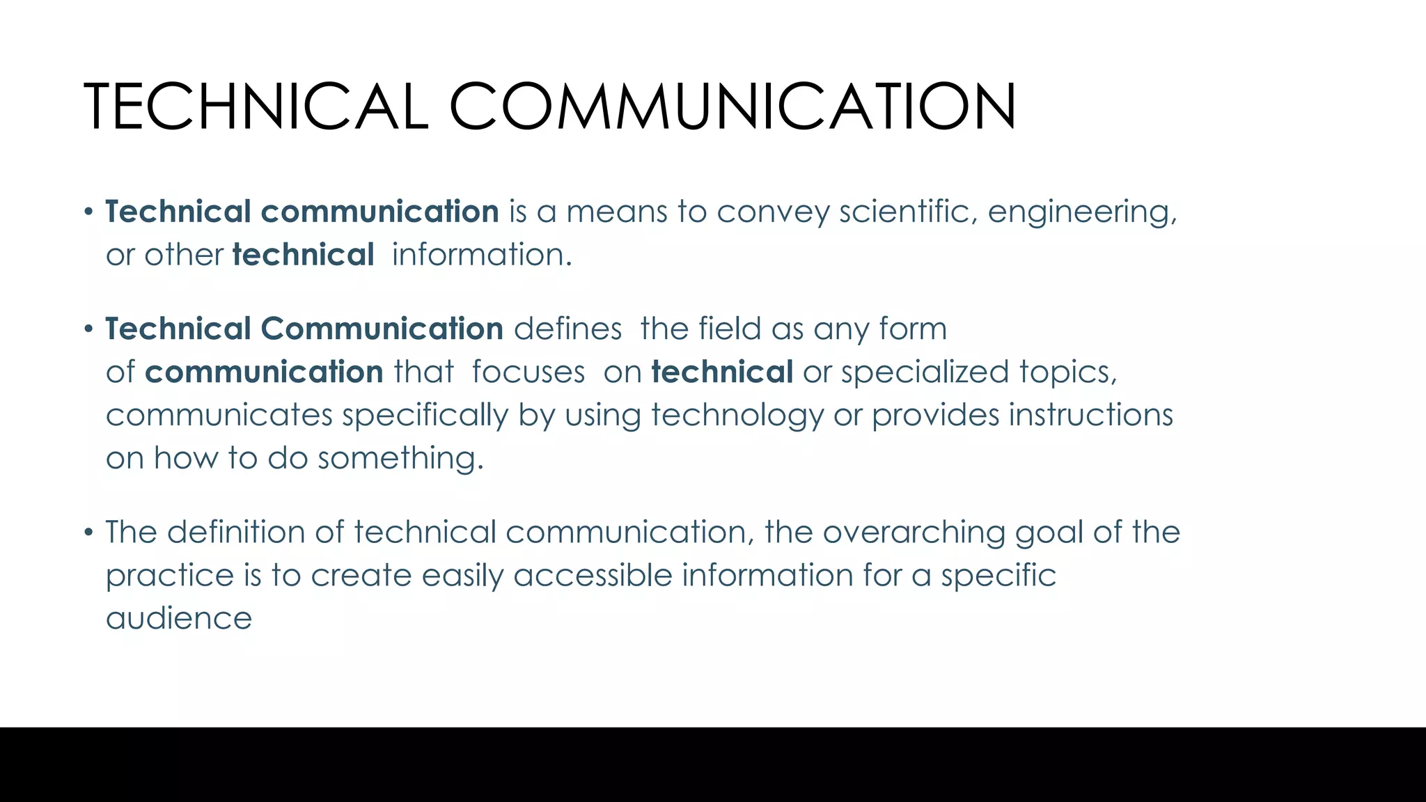 GENERAL V/S TECHNICAL COMMUNICATION | PPTX