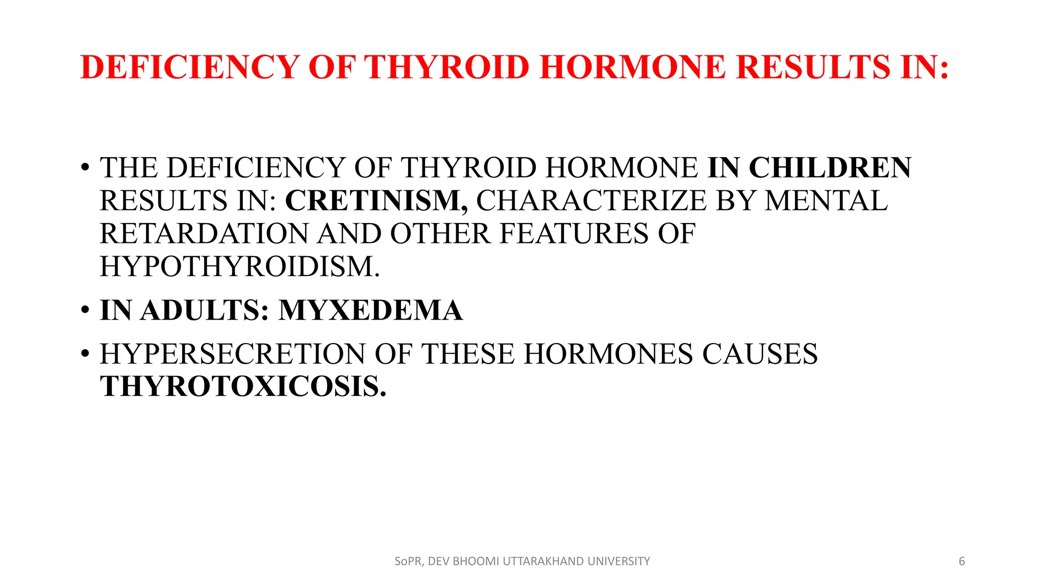 THYROID GLAND AND ITS HORMONES AND ITS SYNTHESIS | PPTX