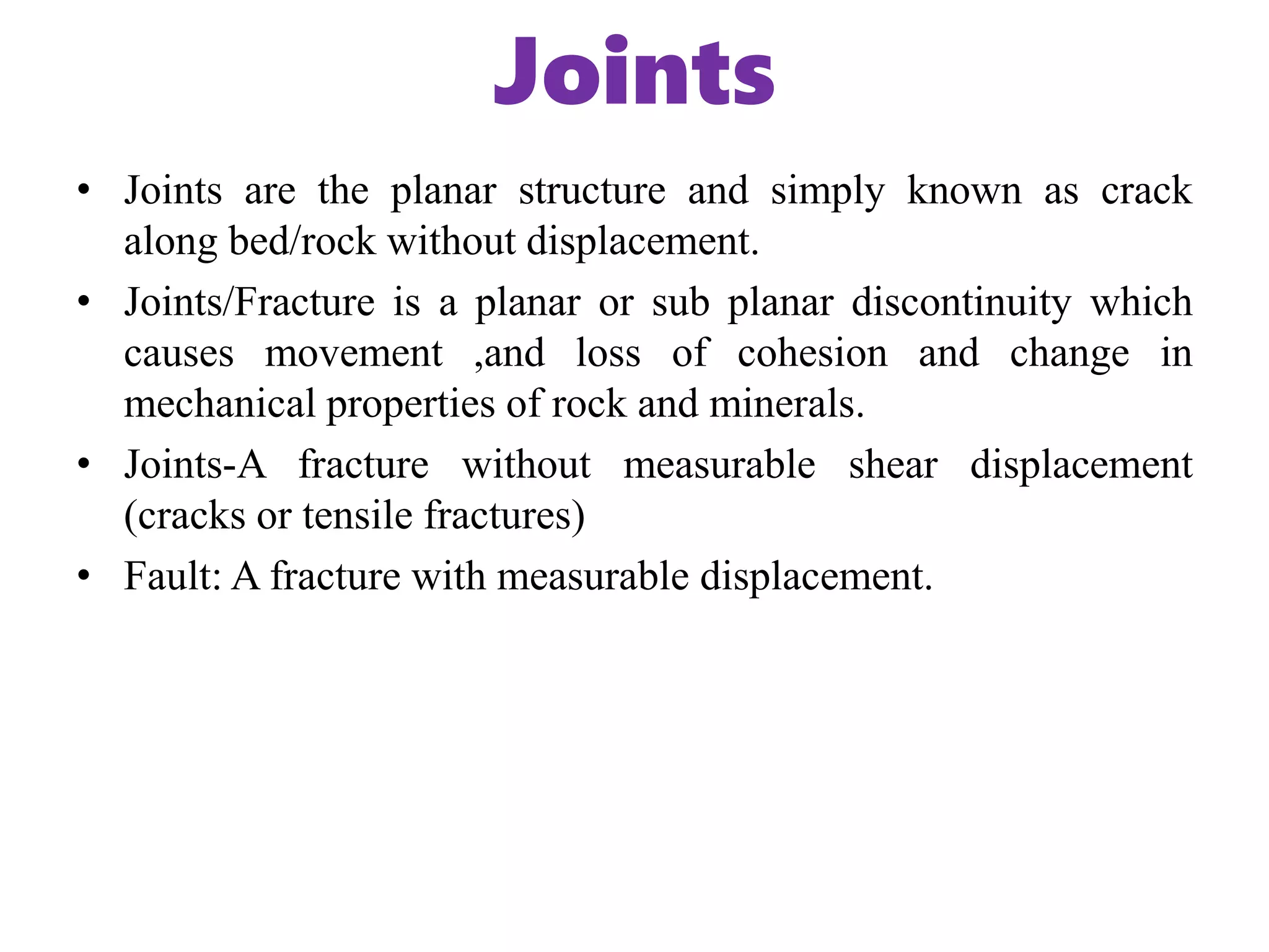 joints and its classification and its recognition | PPTX