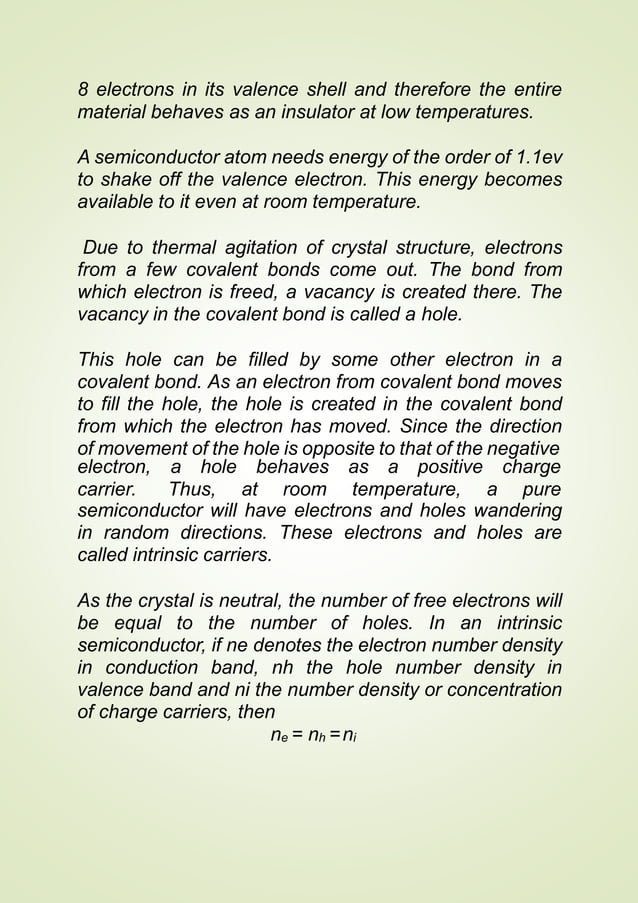INVESTIGATORY PROJECT ON SEMICONDUCTOR by shivam jhade | PPTX | Chemistry | Science