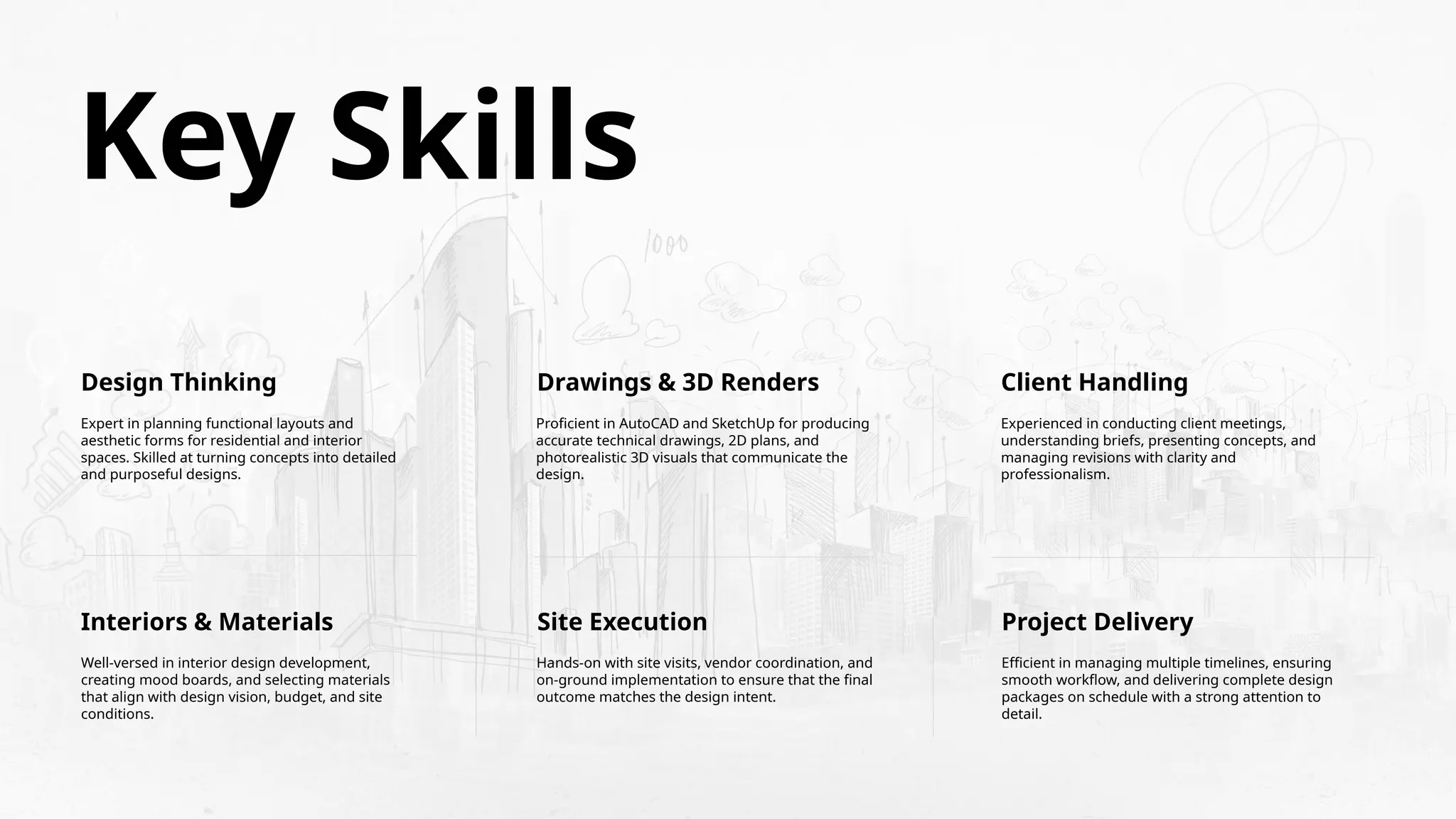 Shivam Kumar – Architecture & Design Portfolio with 2D/3D Visuals | PPTX