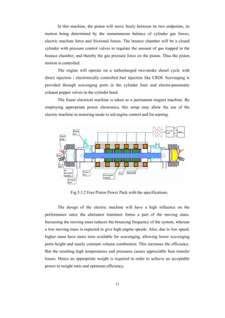 Seminar Report on free piston engine | PDF