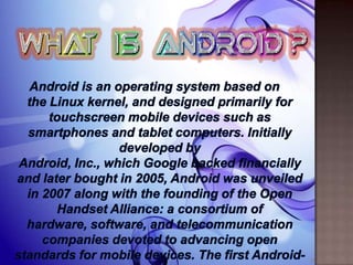 ppt on android vs iOS | PPTX