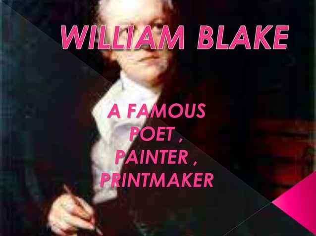 Famous poet- William Blake | PPT