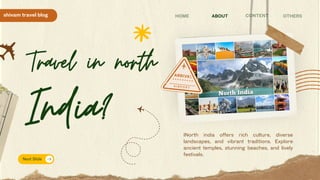 tour and travel in india with ultimate guide | PDF