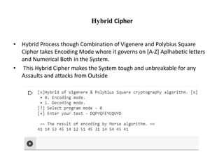 B.tech Final year Cryptography Project | PDF