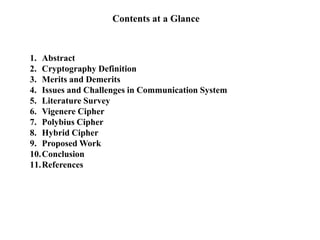 B.tech Final year Cryptography Project | PDF