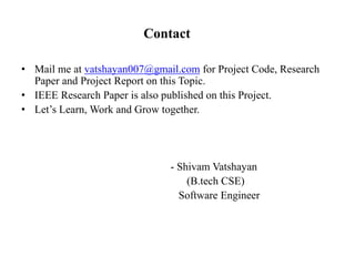 B.tech Final year Cryptography Project | PDF
