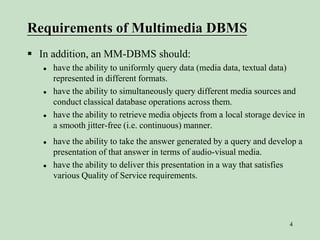 Multimedia Database | PPTX