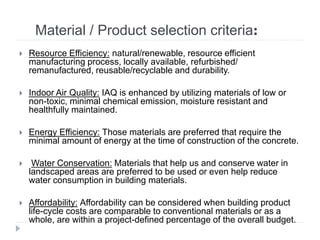 Eco- friendly building materials and construction techniques in India. | PPTX