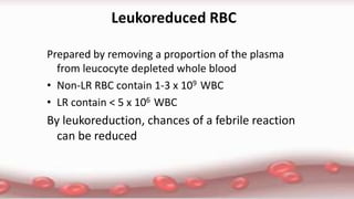 blood products | PPT