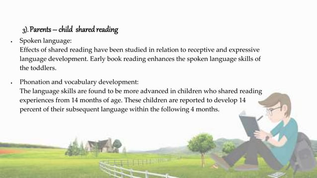 Language development in early childhood period | PPTX | Parenting ...