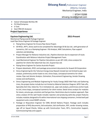 Shivang raval 2018 | PDF